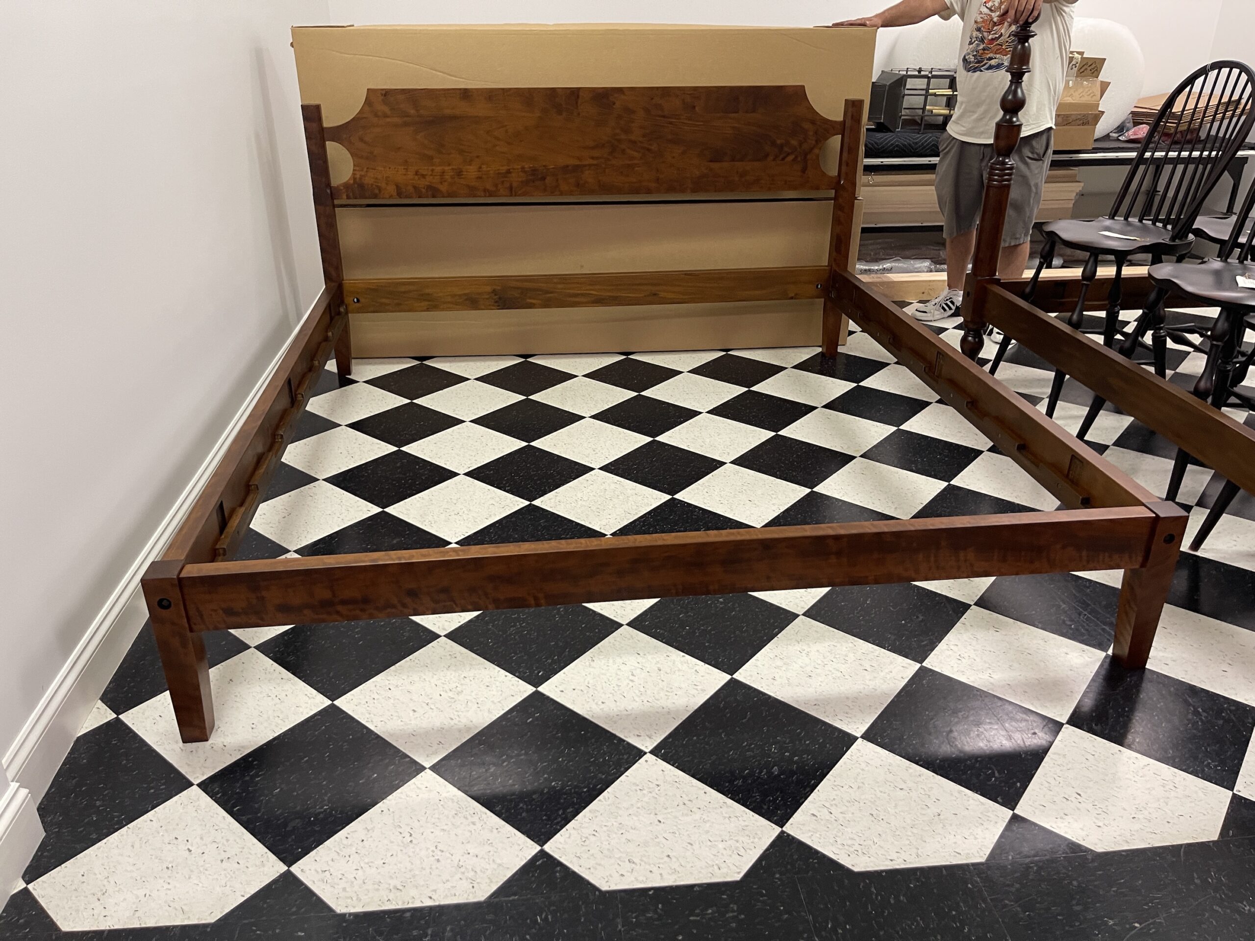 King Size Shaker Bed