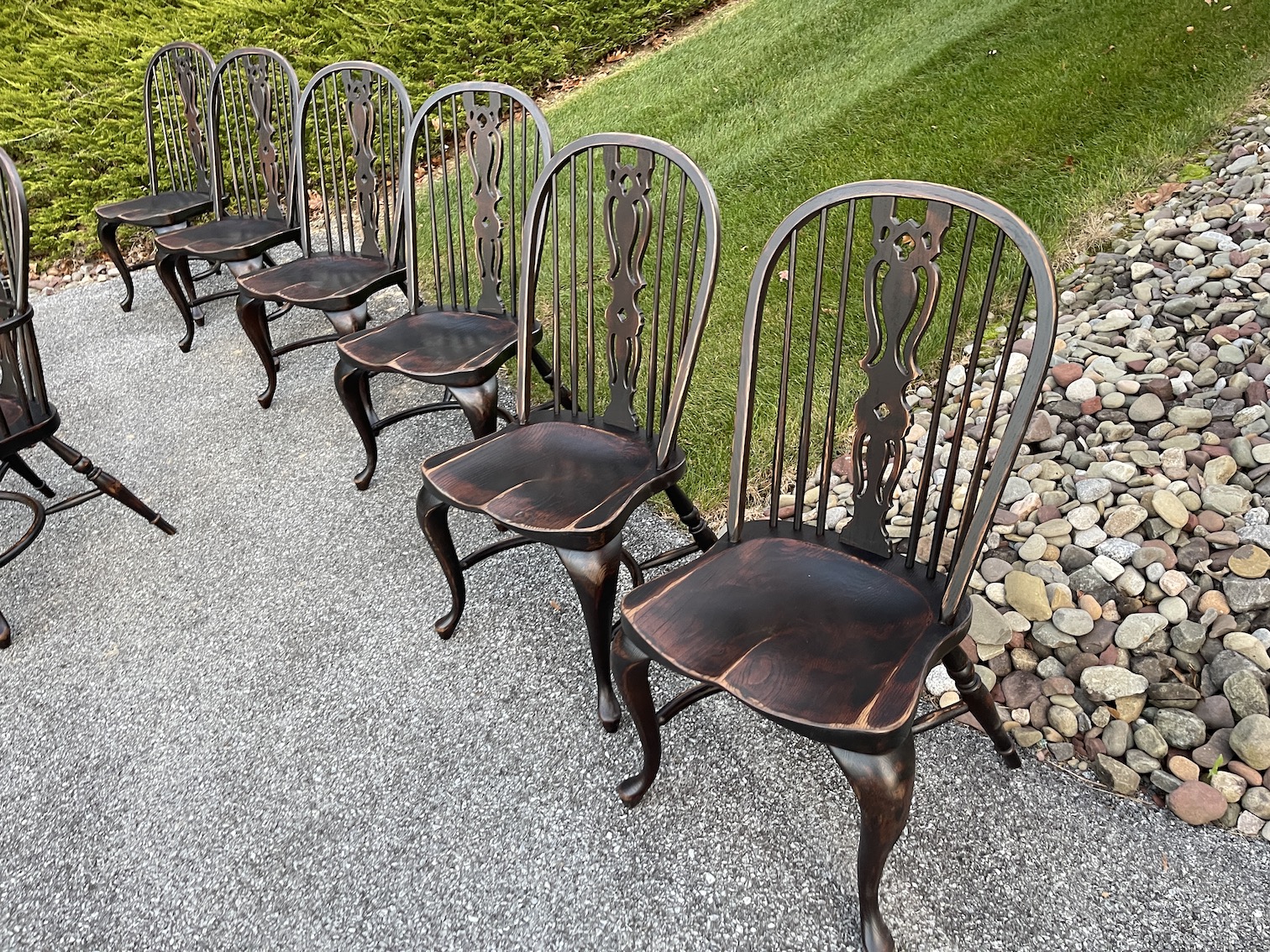 Set of 8 Dining Chairs - SOLD