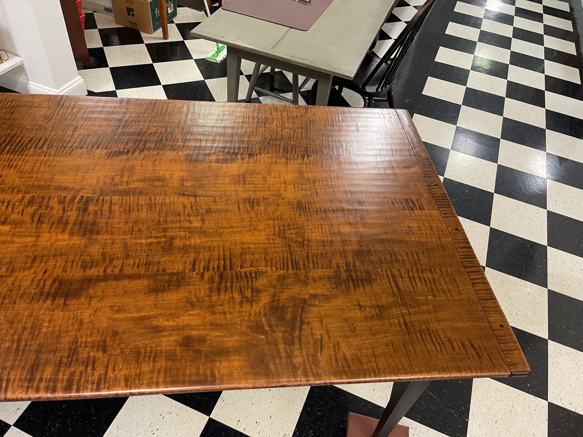 7ft X 40in Pennsylvania Made Farm Table - SOLD