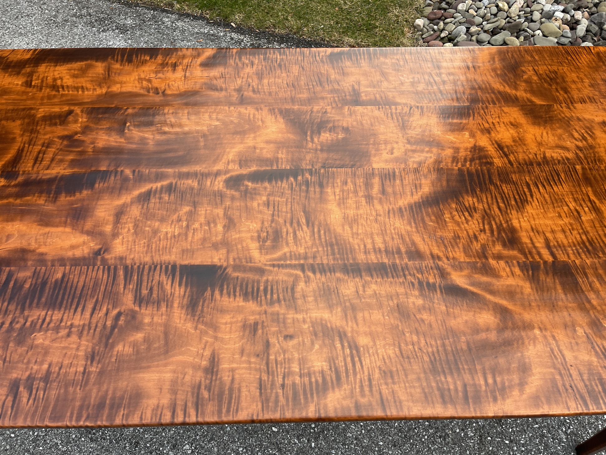 7ft Kitchen Table and Two Extensions - SOLD