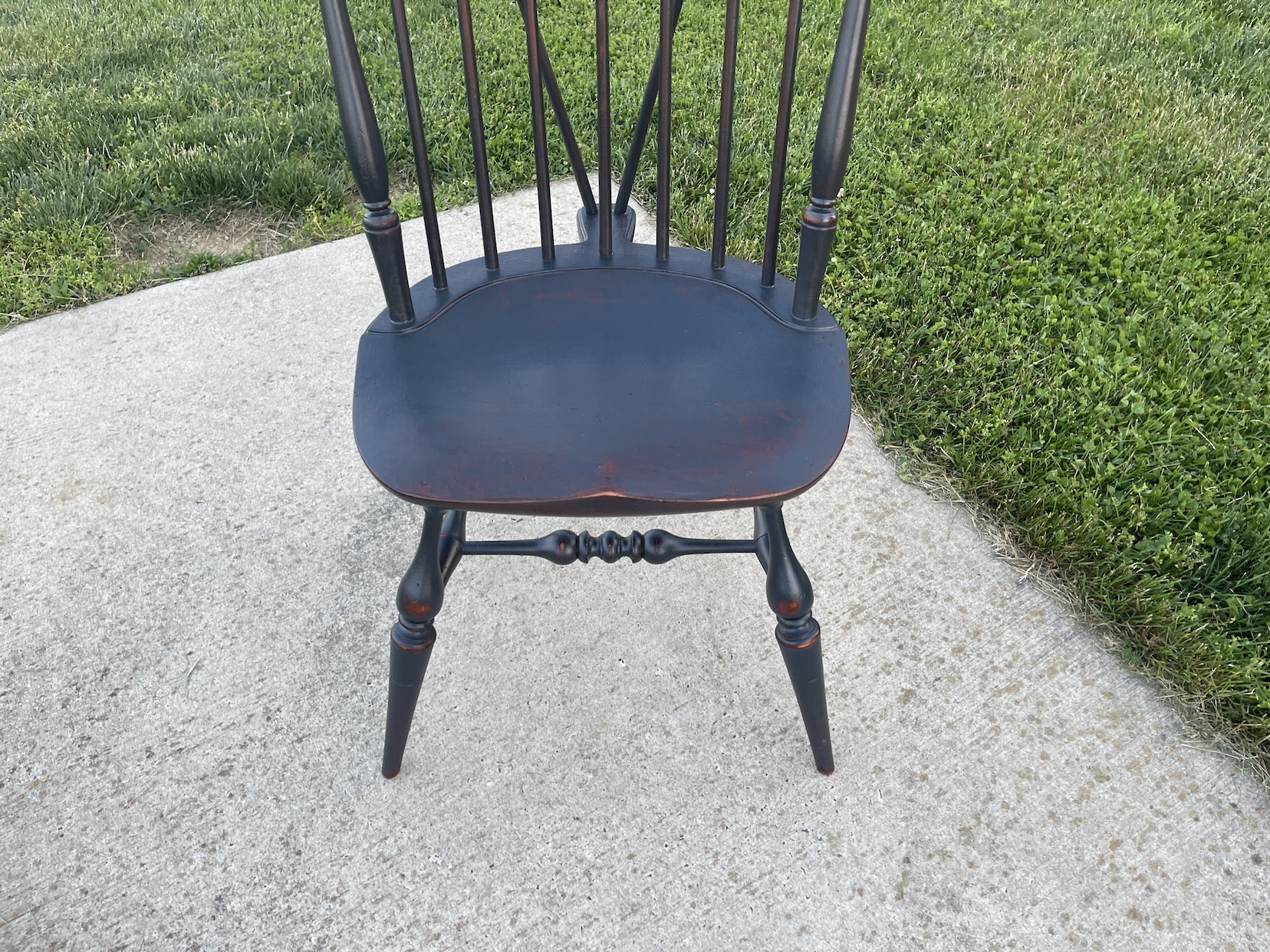 Historical Nantucket Side Windsor Chair with Brace - Sold