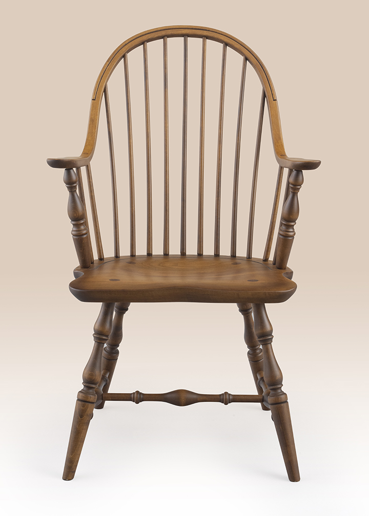 Pennsylvania Made Continuous Arm Windsor Chair